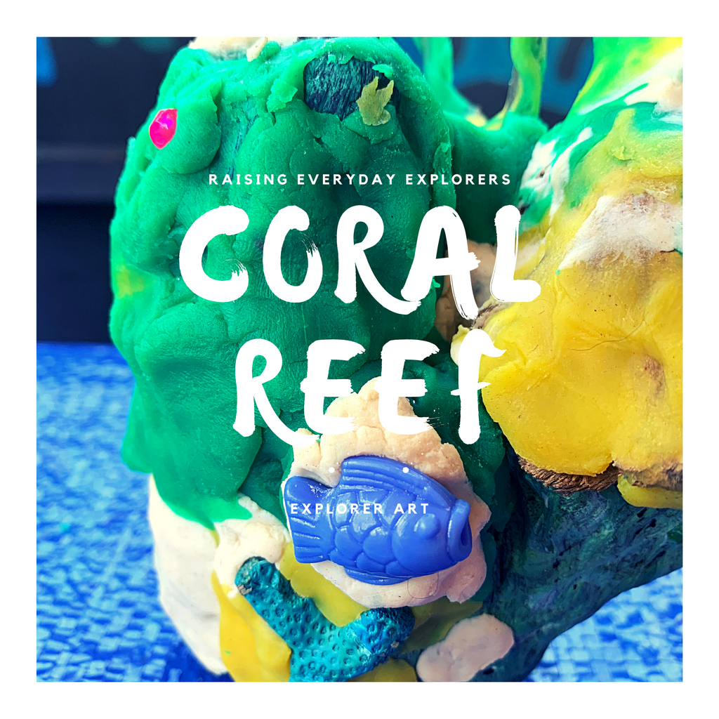 Clay Made Coral Reef – Lele Art Lab